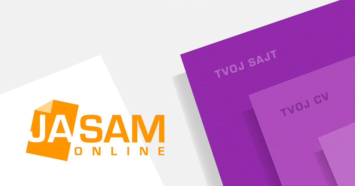 jasam.online | europass CV i sajt - sve u jednom!